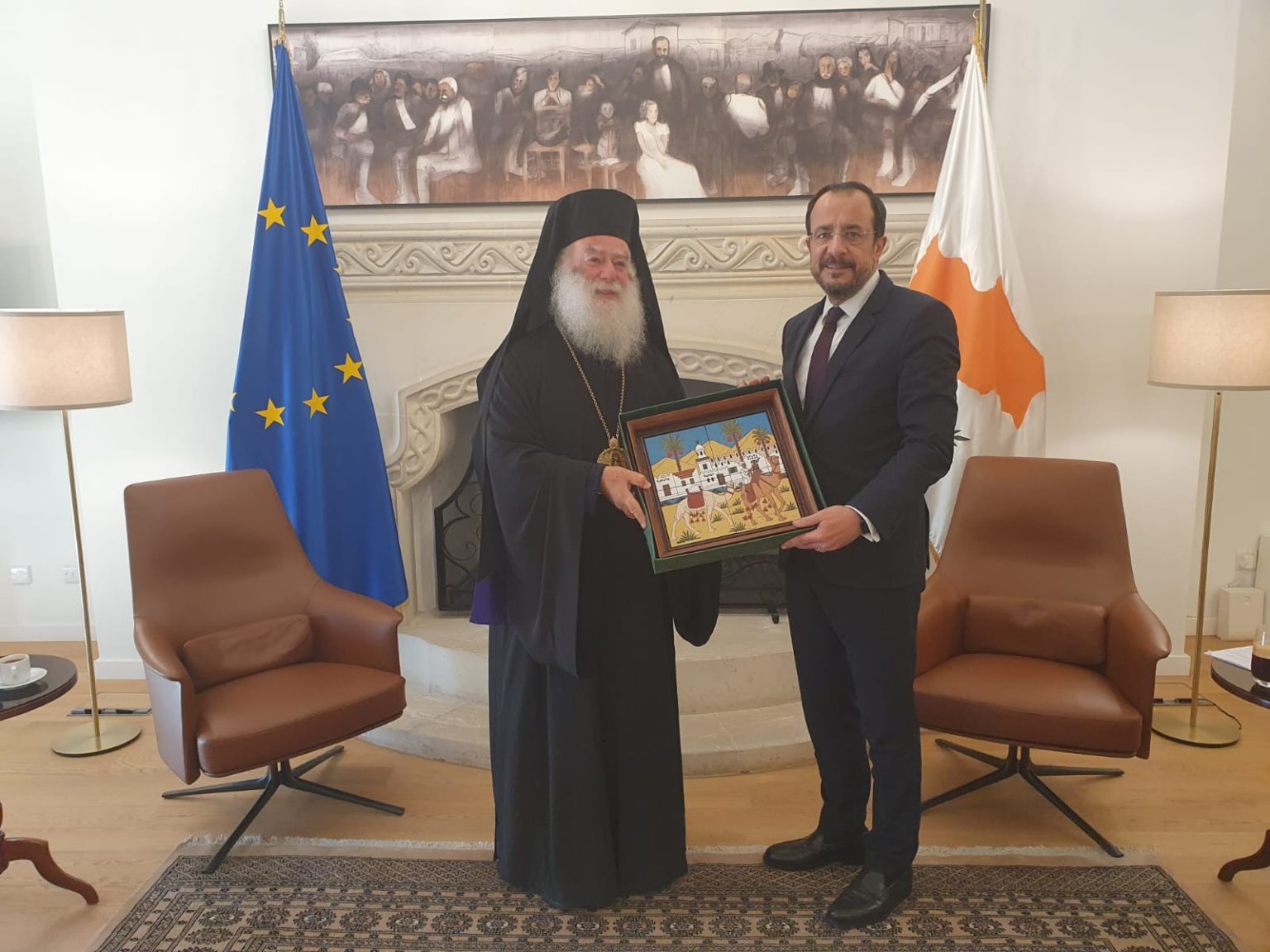 Patriarch Theodoros of Alexandria met the President of Republic of ...