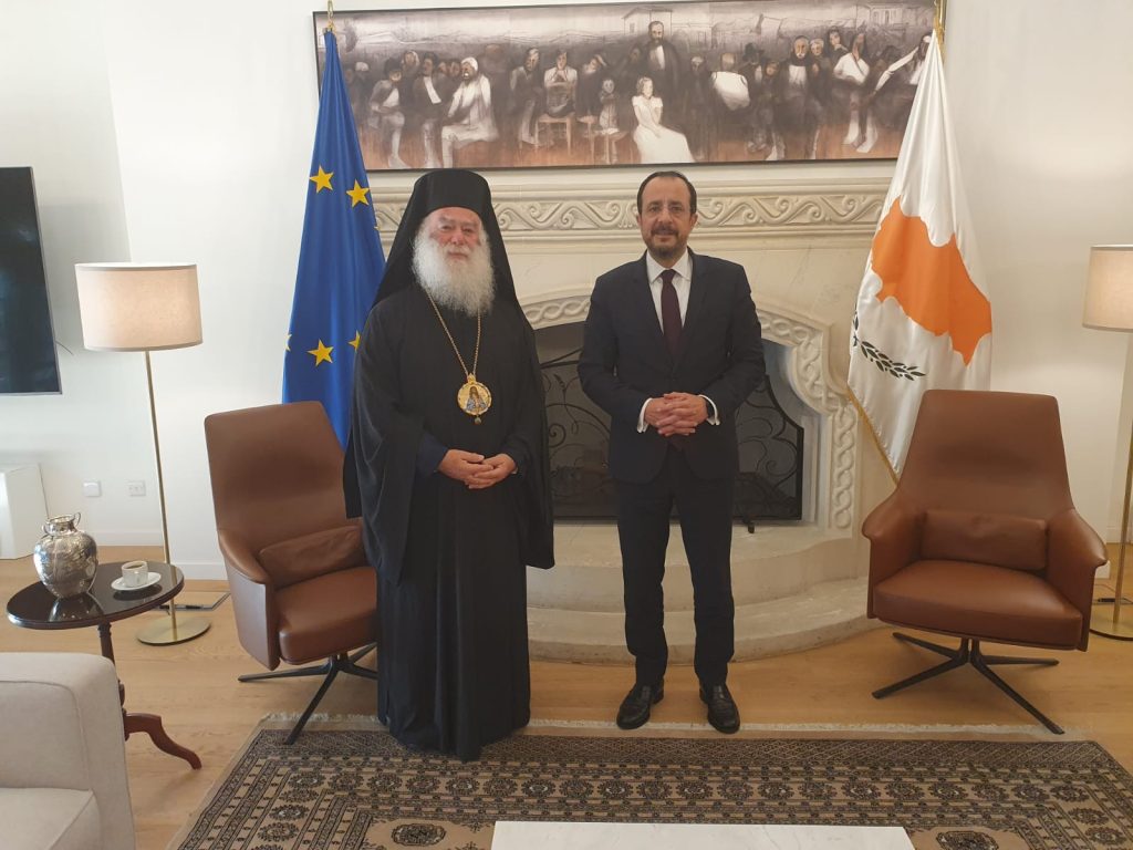 Patriarch Theodoros of Alexandria met the President of Republic of ...